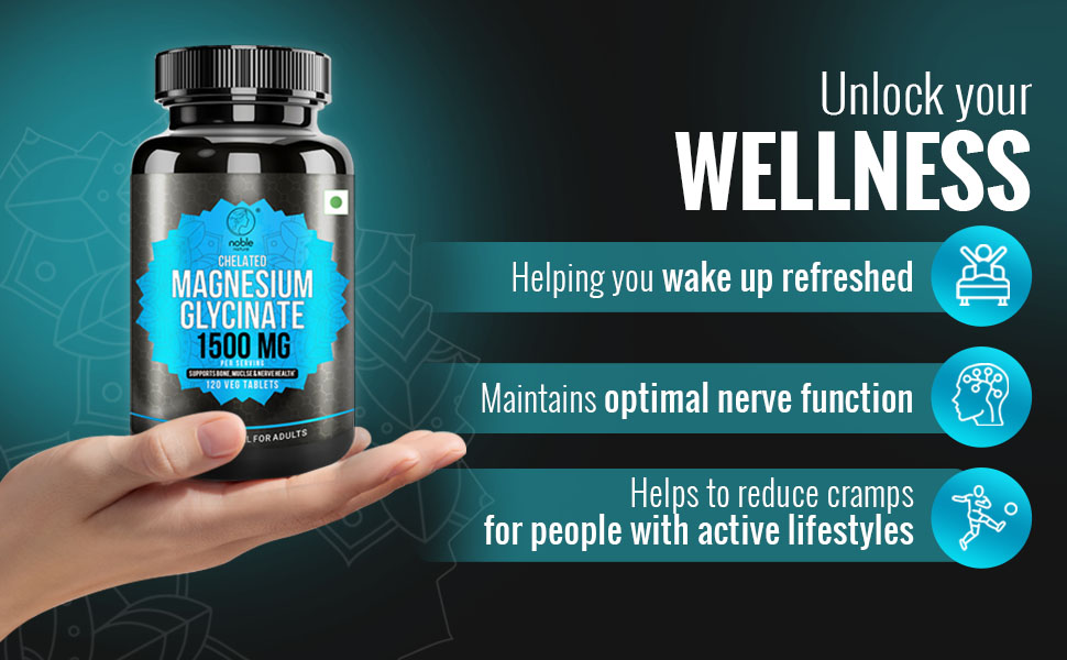 Magnesium Supplement in Mauritius – Noble Nature Magnesium Glycinate